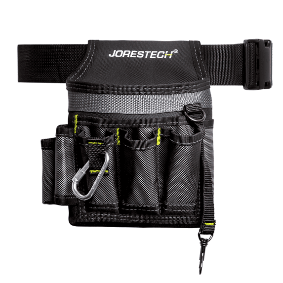 JORESTECH Work Holder Waist Tool Belt Pouch with 6 Pockets, Electrical ...