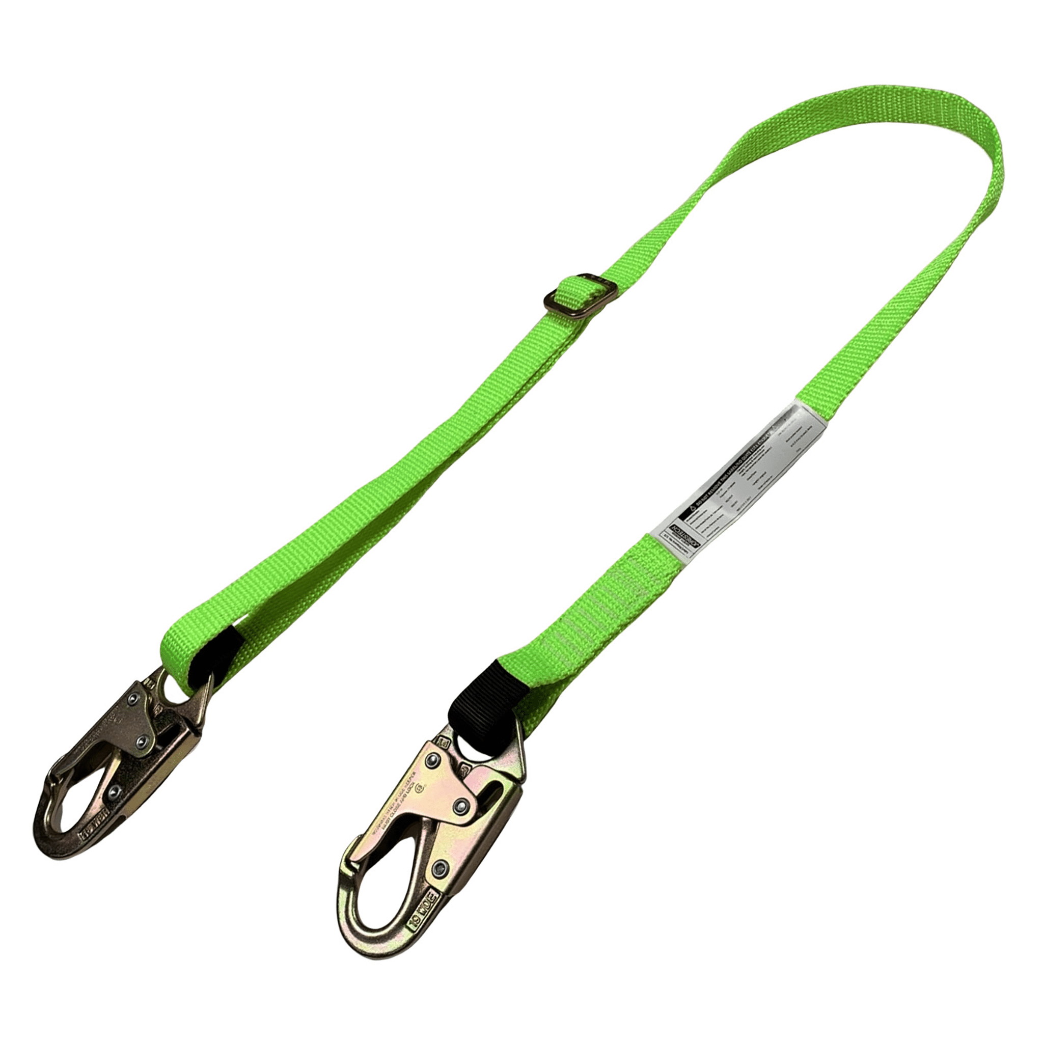 JORESTECH Adjustable Work Positioning Lanyard with Self-Locking Snap ...