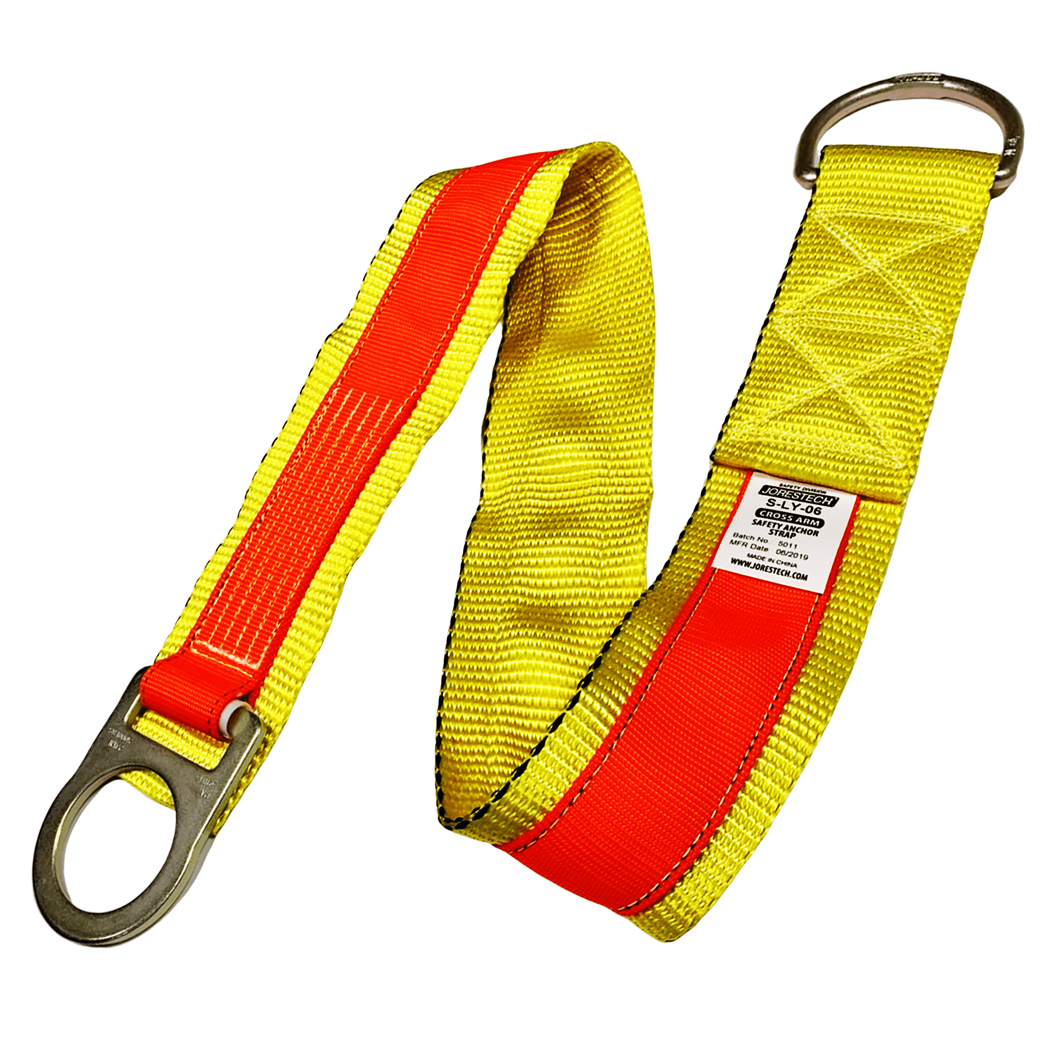 JORESTECH Cross Arm Anchor Strap with Double-D Ring System - Walmart.com