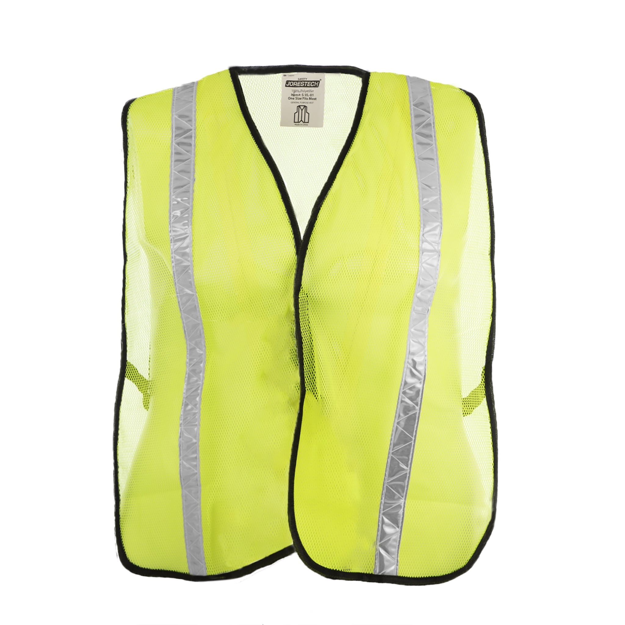 JORESTECH Hi-Vis Safety Vest, VL-01 (Lime) - Walmart.com