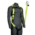 JORESTECH Safety Bundle Full Body Harness with 6-Foot Safety Lanyard ...