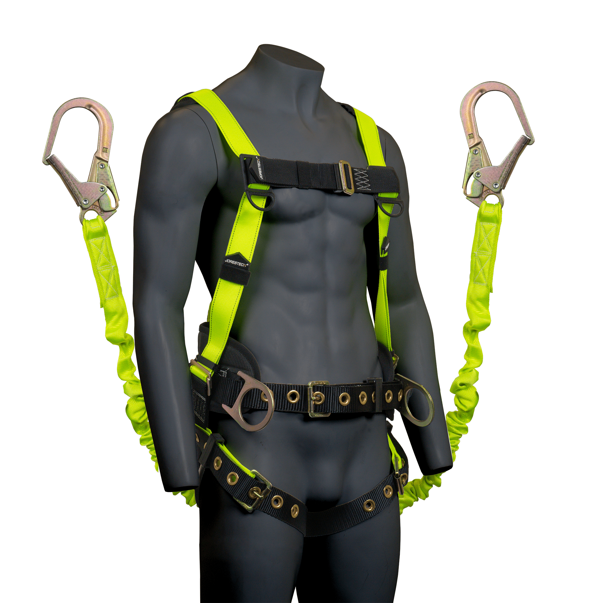 JORESTECH Safety Full Body Harness with Back D-Ring, ANSI, Padding and ...