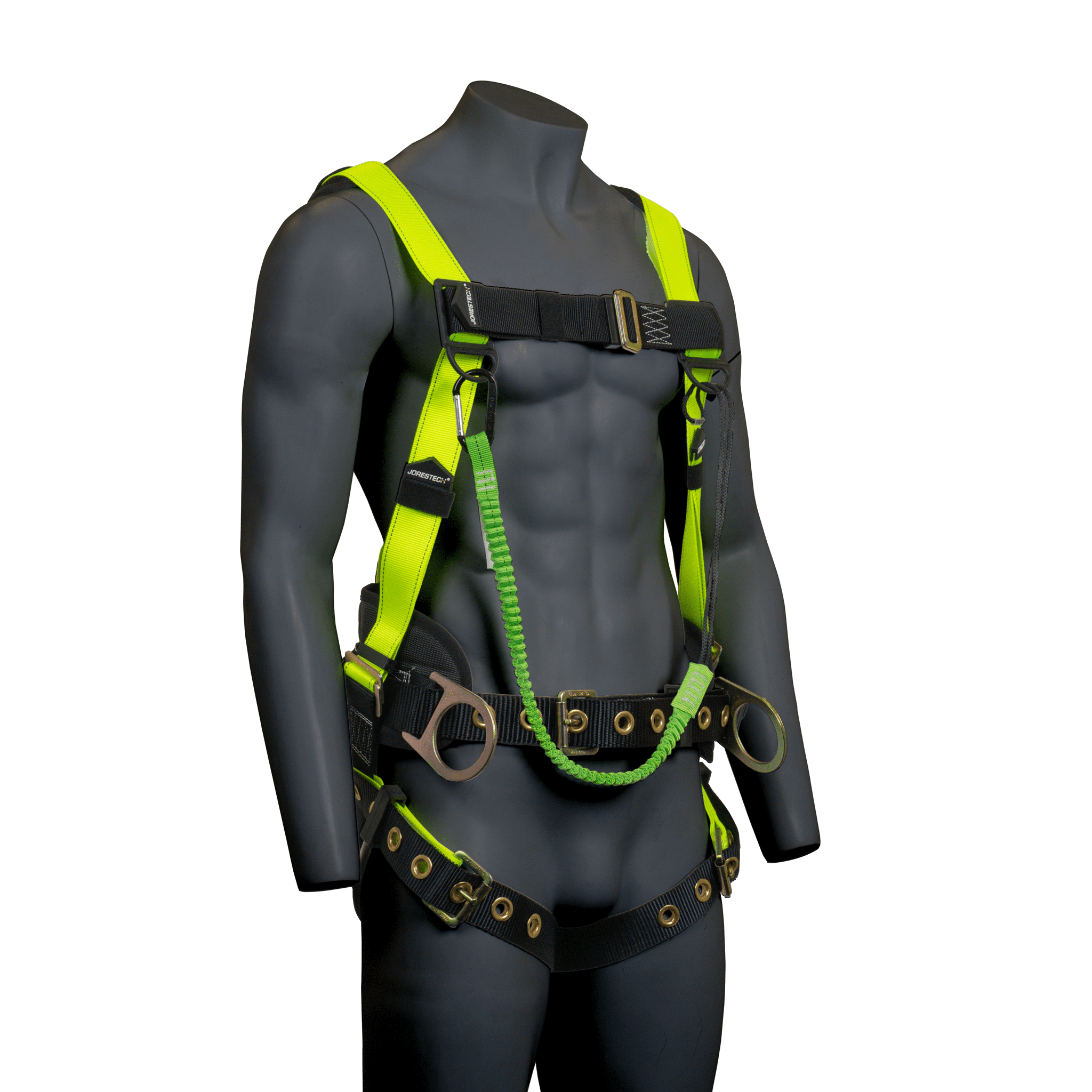 JORESTECH Safety Full Body Harness with Back D-Ring, Padding and Tool ...