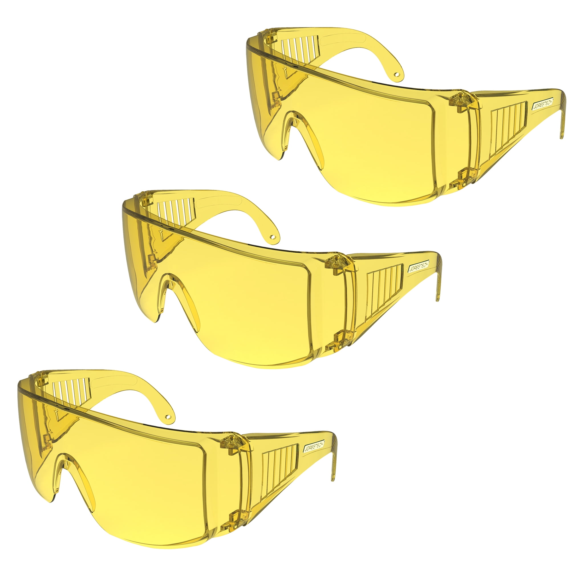 JORESTECH Safety Glasses, LS-203 (Yellow, 3 Units) - Walmart.com