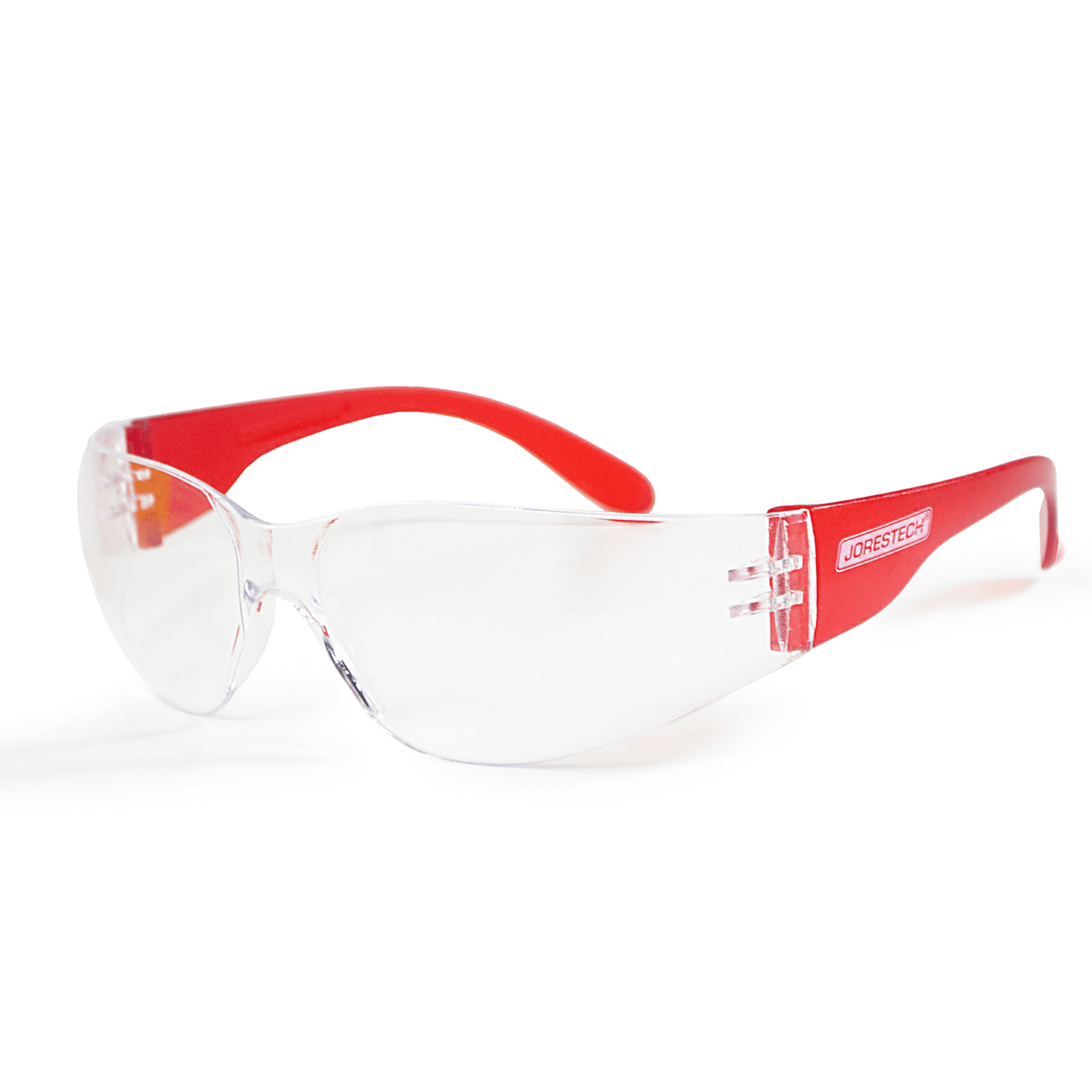 JORESTECH Safety Glasses, LS-260 (Red/Clear, 1 Unit) - Walmart.com