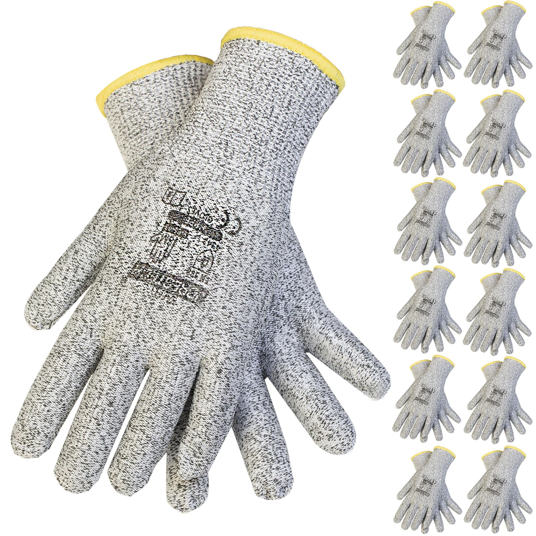 JORESTECH Safety Multi-Purpose Palm Dipped Work Gloves, GS-03 (L, 12 Units) - Walmart.com