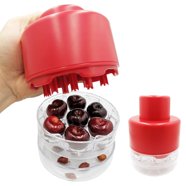 Kitchen Gadget Stainless Steel Cherry Pitter Tool - 6 Cherries at Once ...