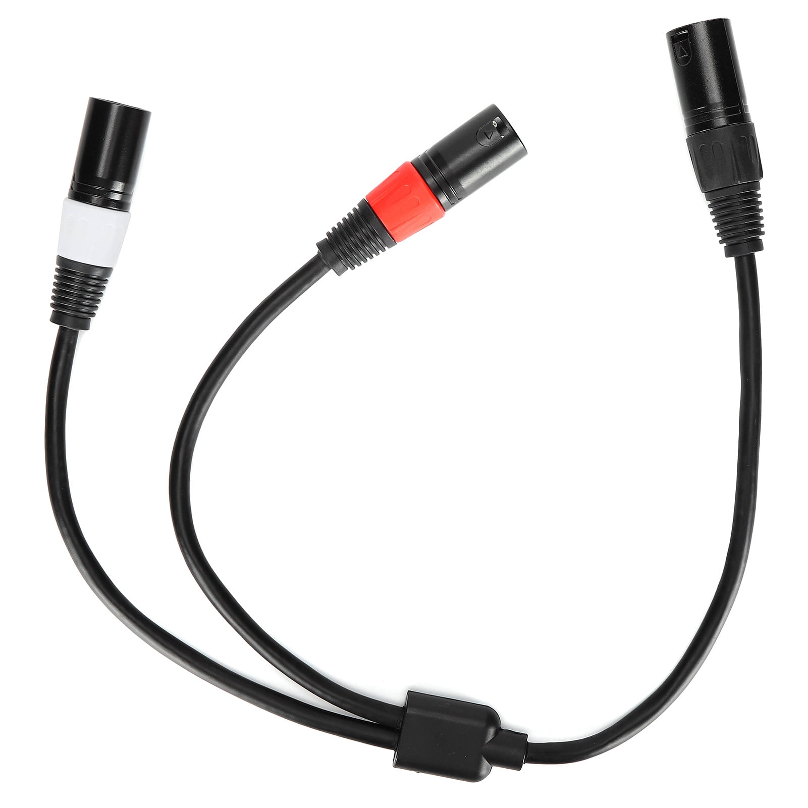 JORINDO JD6079 5Pin XLR Male to 3Pin XLR Male Cable YSplitter Audio Adaptor Cord - Walmart.com