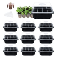 MODANU 100 Counts Rockwool Grow Cubes 1.37inch Growing Medium Starter ...