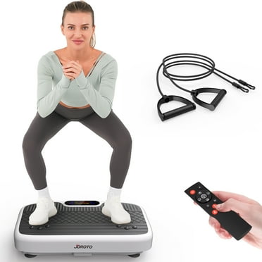 Vibration Plate Exercise Machine, Lymphatic Drainage Machine, Whole Body Workout Vibration ...
