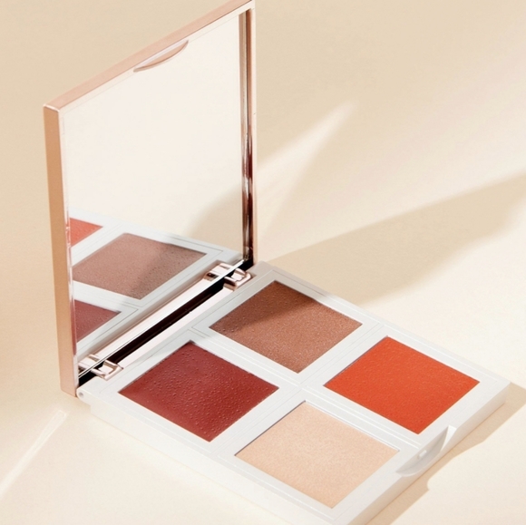 JOSIE MARAN VIBRANCY ARGAN OIL FRESH FACE PAINT PALETTE - 4 x 3g Net Wt ...