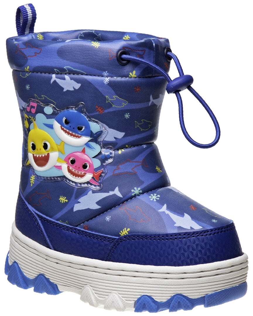JOSMO Baby Shark Snow Boot, 9, Blue - Walmart.com