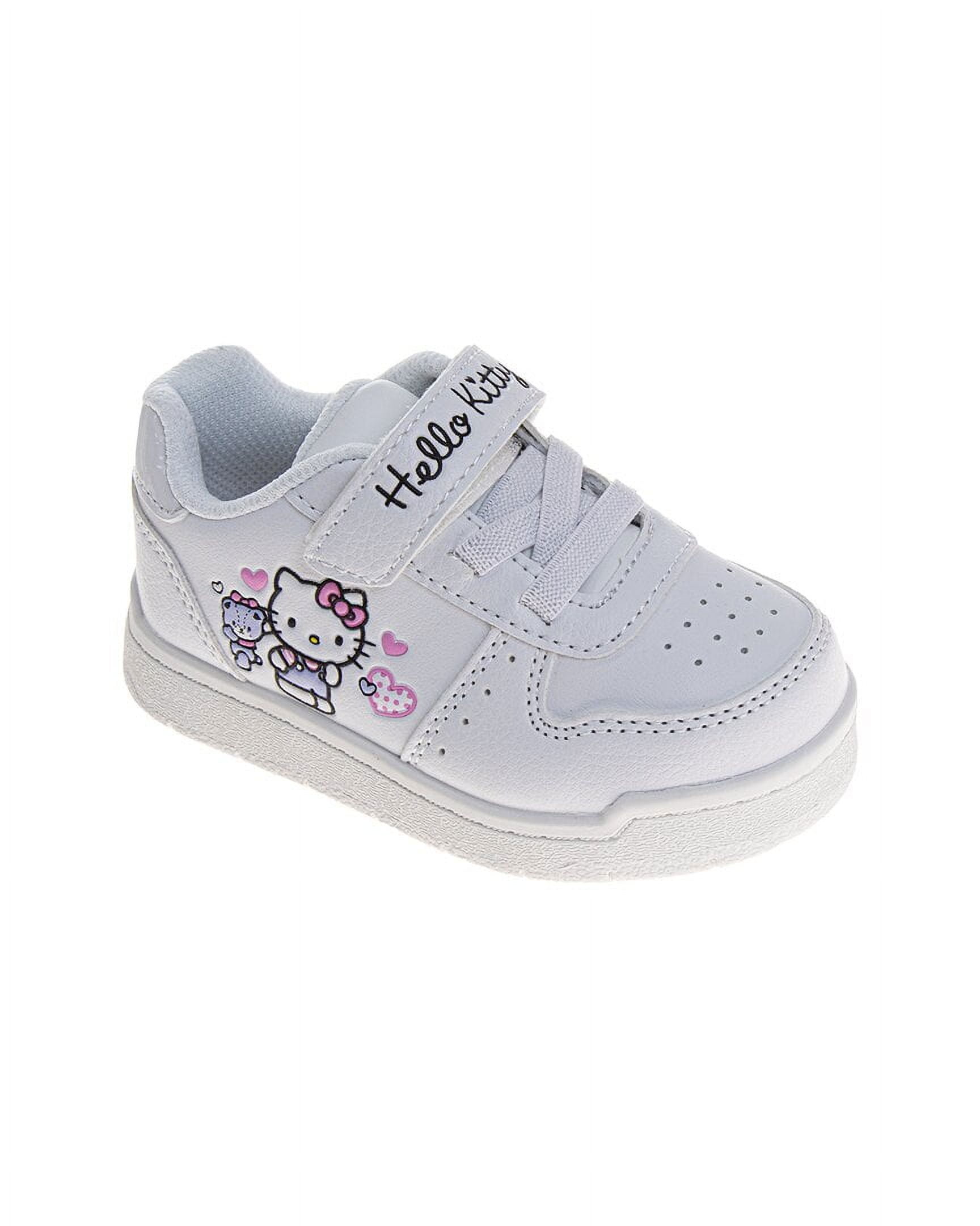 JOSMO Hello Kitty Sneaker, 10, White - Walmart.com