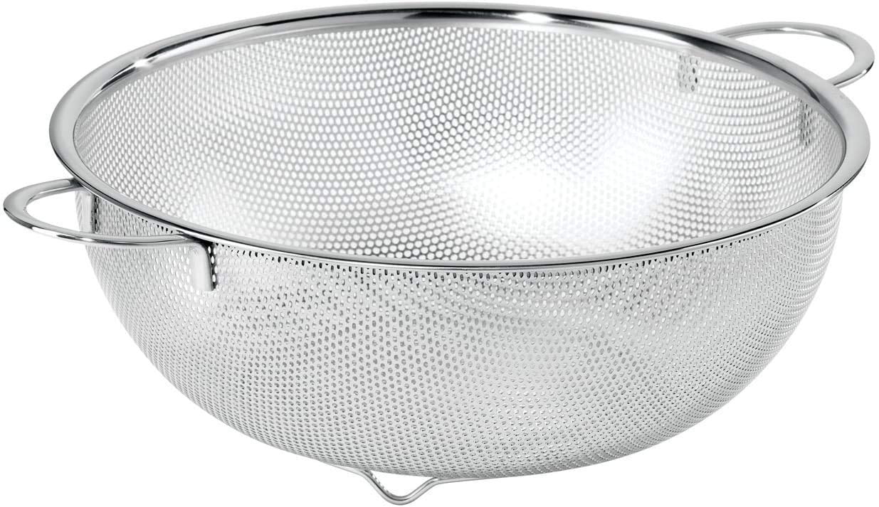 JOSSYFY Stainless Steel MicroPerforated Colander Kitchen Strainer Sieve ...