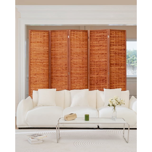 JOSTYLE 5-Panel Room Divider Folding Privacy Screen Divider for Room ...