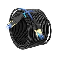 100' FT Feet Ethernet Network Patch Cat6 Cable for Xbox PC Modem PS4 ...