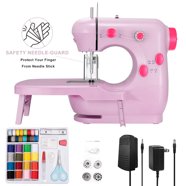 KPCB Mini Portable Sewing Machine with Sewing Kit & Extension Table ...