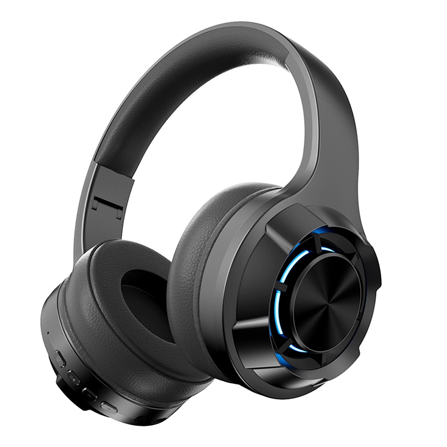 JOUALY Wireless Bluetooth Over The Ear Headphones with Microphone, 20H ...