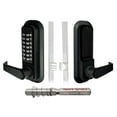 JOUNJIP Single-Sided Keyless Entry Door Lock - Bump Key Mechanical Door ...