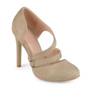 Journee Collection Womens Jennifer Kitten Heel Ankle Strap Open Toe ...