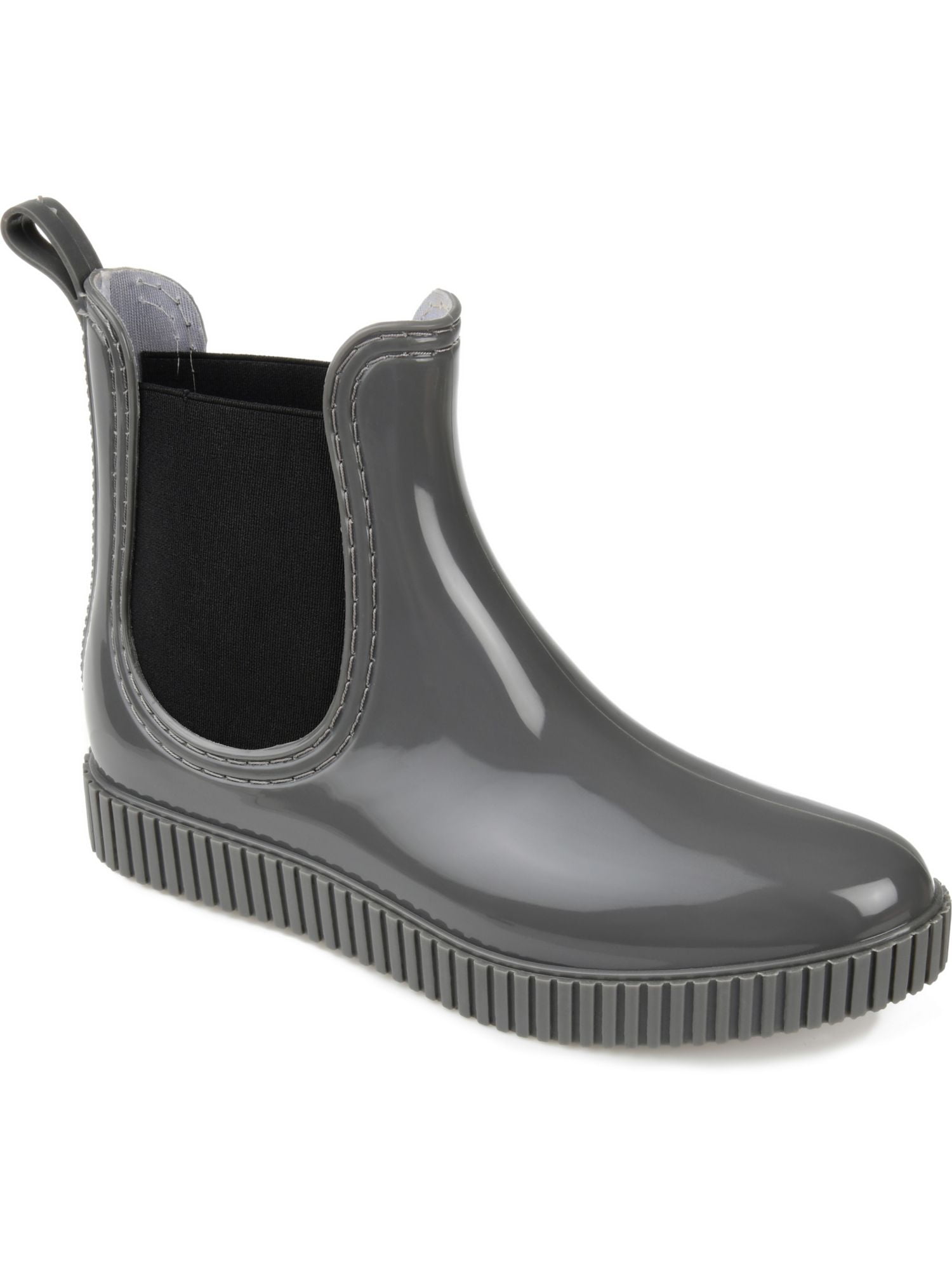 JOURNEE COLLECTION Womens Gray Padded Back Pull-Tab Goring Water ...