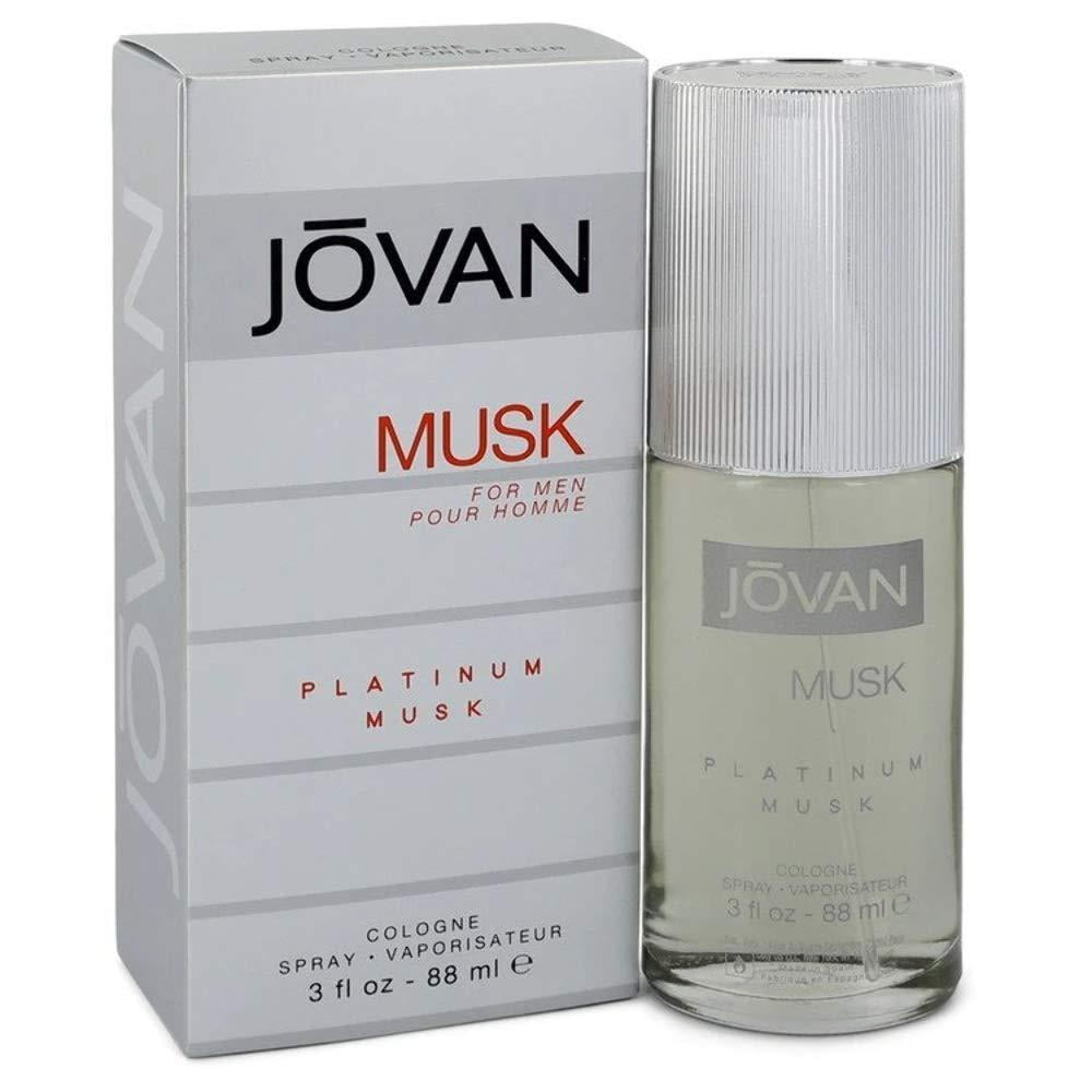 JOVAN MUSK by Jovan, COLOGNE SPRAY 3 OZ (PLATINUM EDITION) By Brand ...