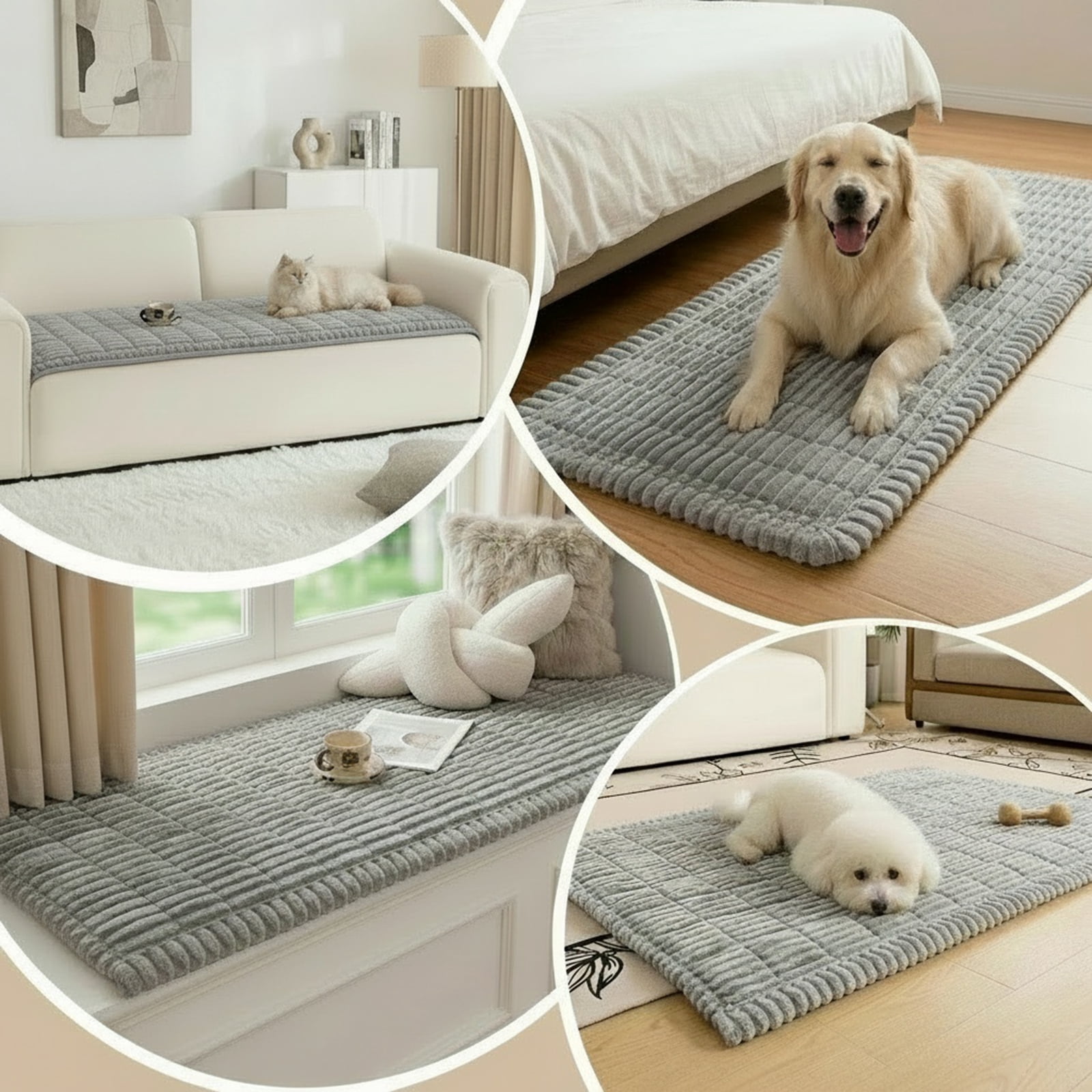 JOVELL Dog Couch Cover Waterproof, 36"x83" Non Slip Pet Sofa Slipcover ...