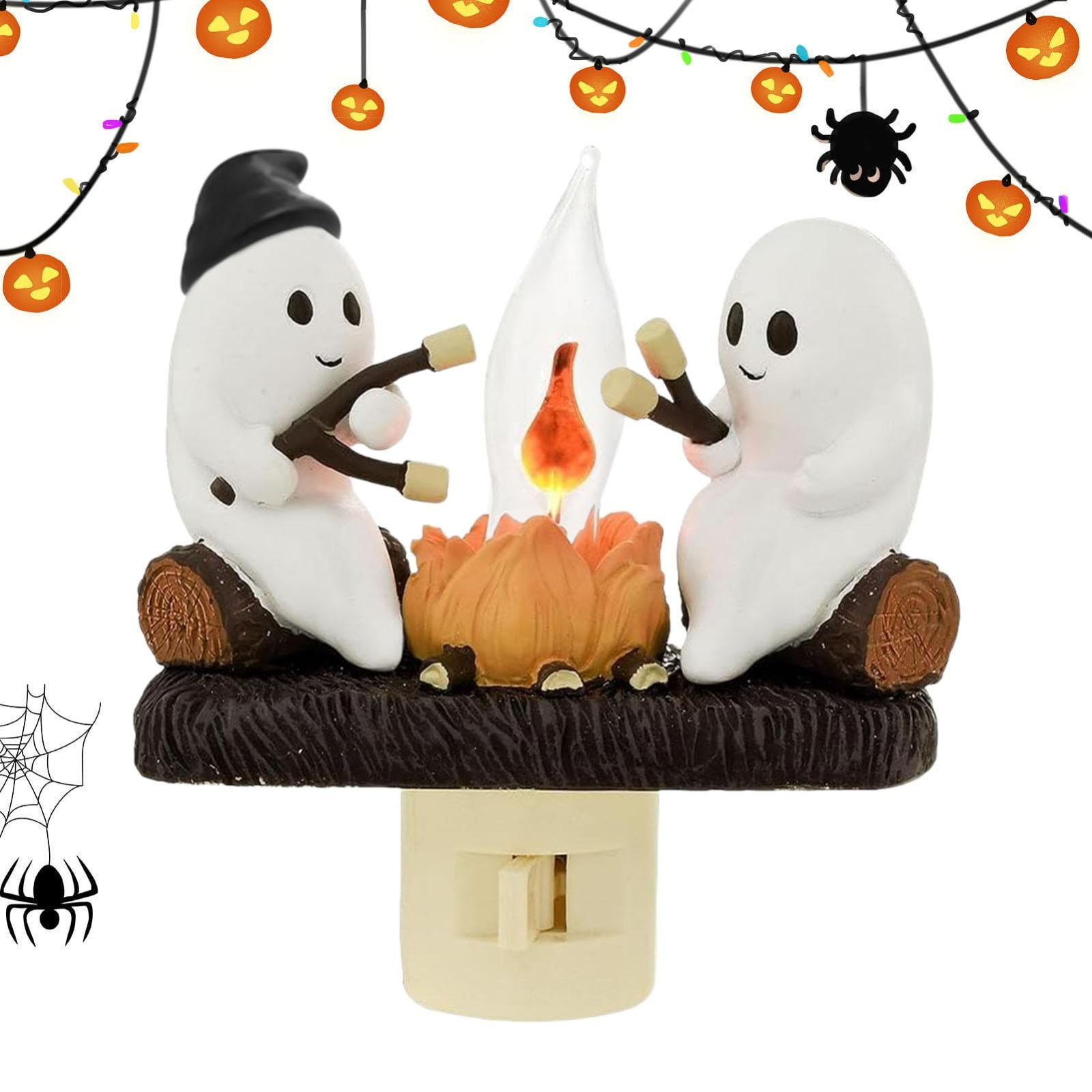 JOVIKE Ghost Campfire Flickering Night Light, Ghosts Campfire Flicker ...