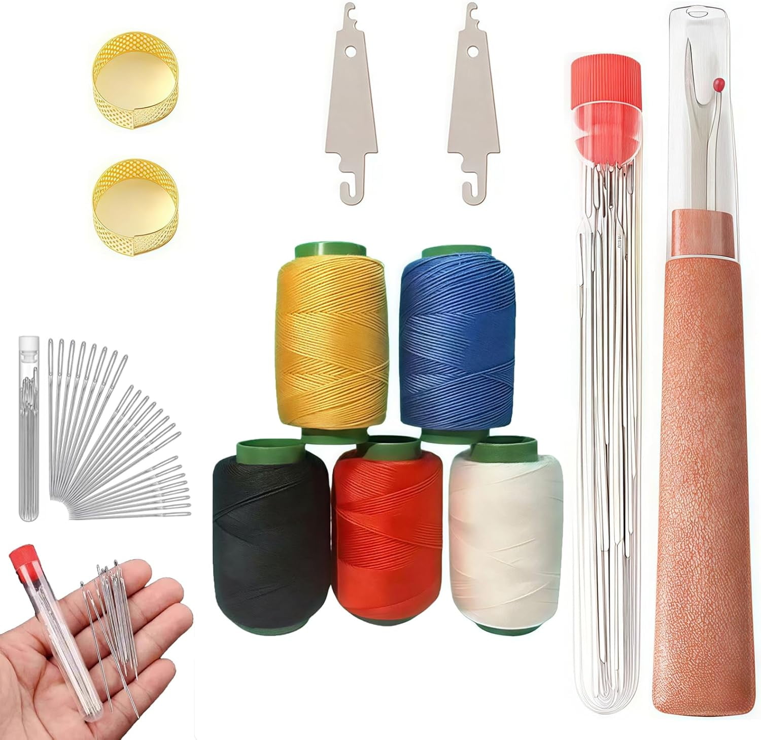 JOVIKE Steel Needles for Hand Sewing, Stainless Steel Sewing Needles ...