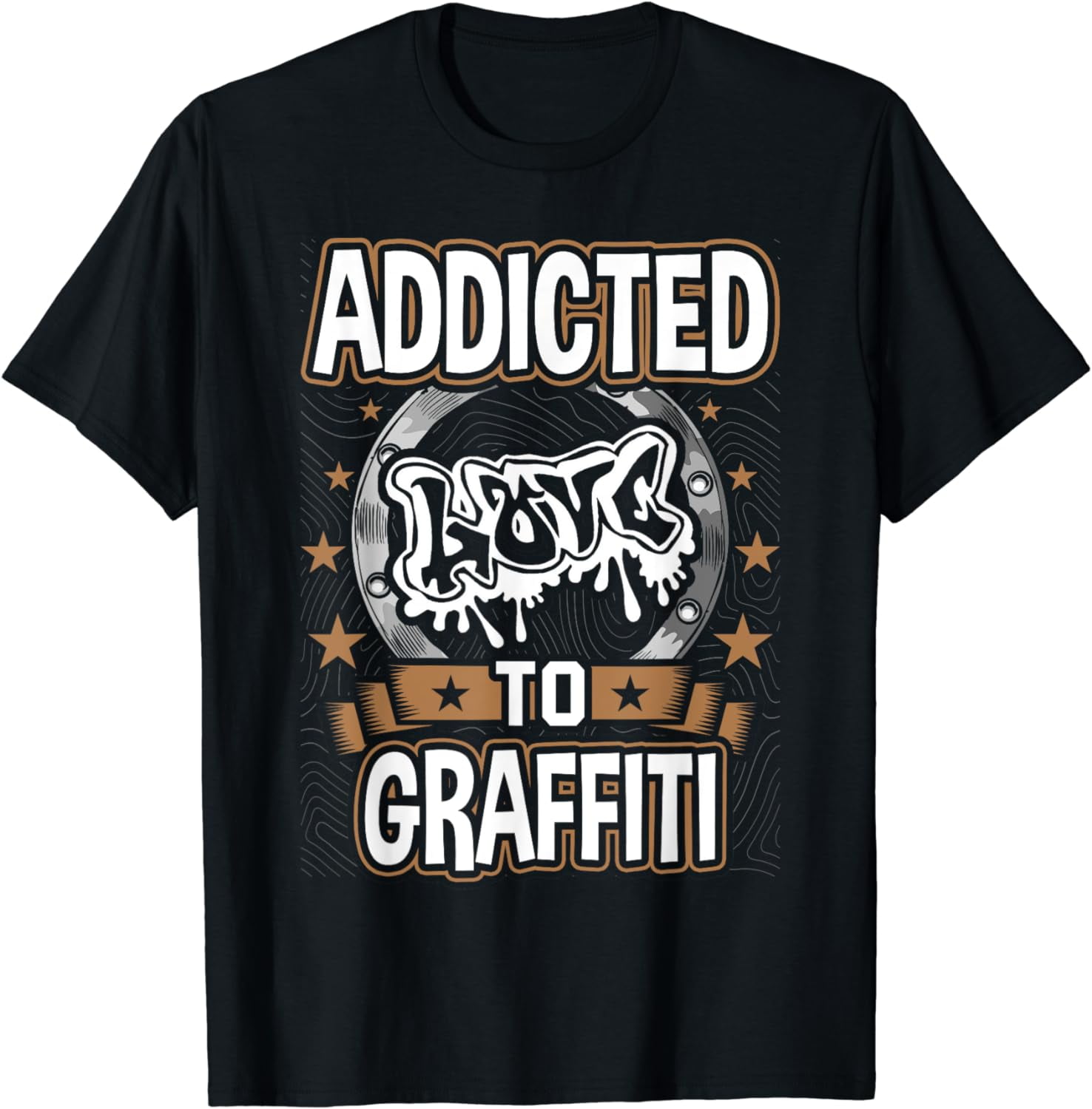 JOY Addicted to Graffiti T-Shirt - Walmart.com