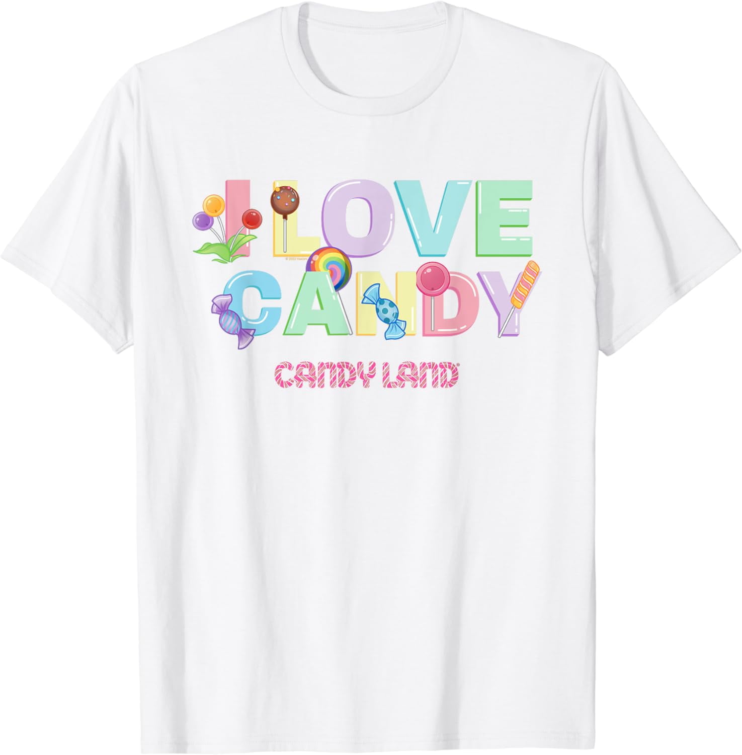JOY Candy Land I Love Candy T-Shirt - Walmart.com