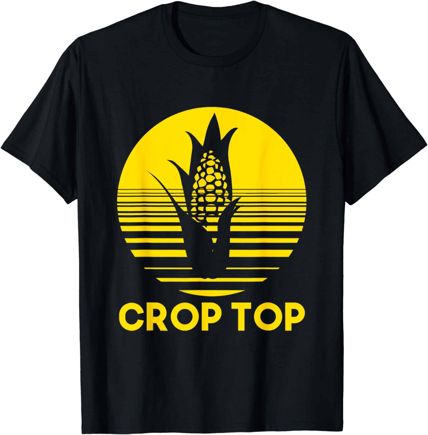 JOY Corn Crop Top Funny Farmer Farming Corn Lover Summer Gift T-Shirt ...