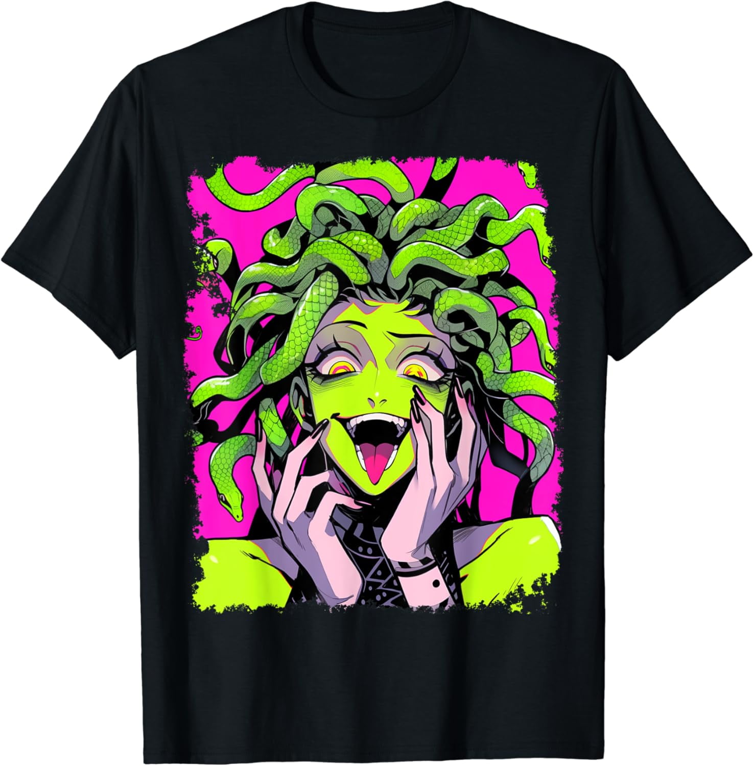 JOY Crazy Girl Medusa T-Shirt - Walmart.com