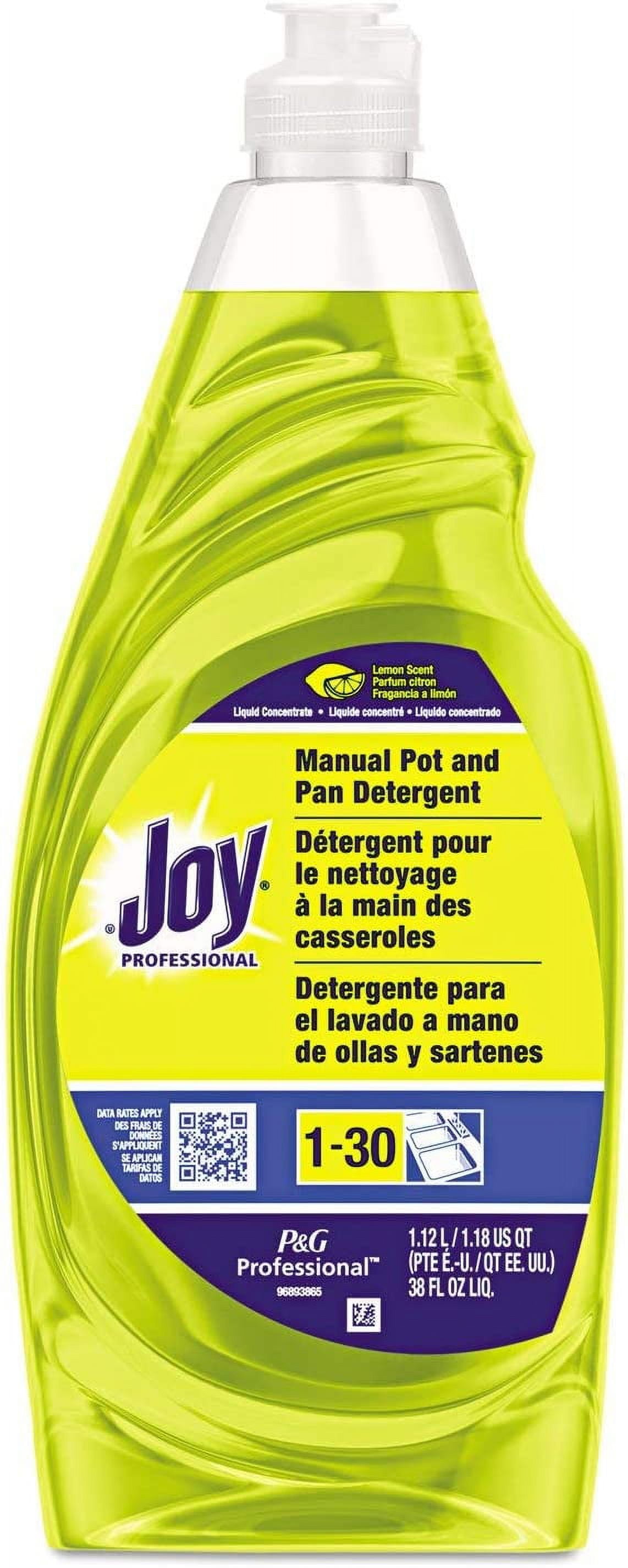 JOY Dishwashing Liquid, 38 oz Bottle, 8/Carton - Walmart.com