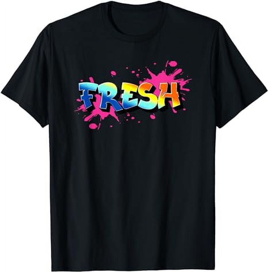 JOY "Fresh" Old school graffiti style | Funny graffiti graphic T-Shirt ...