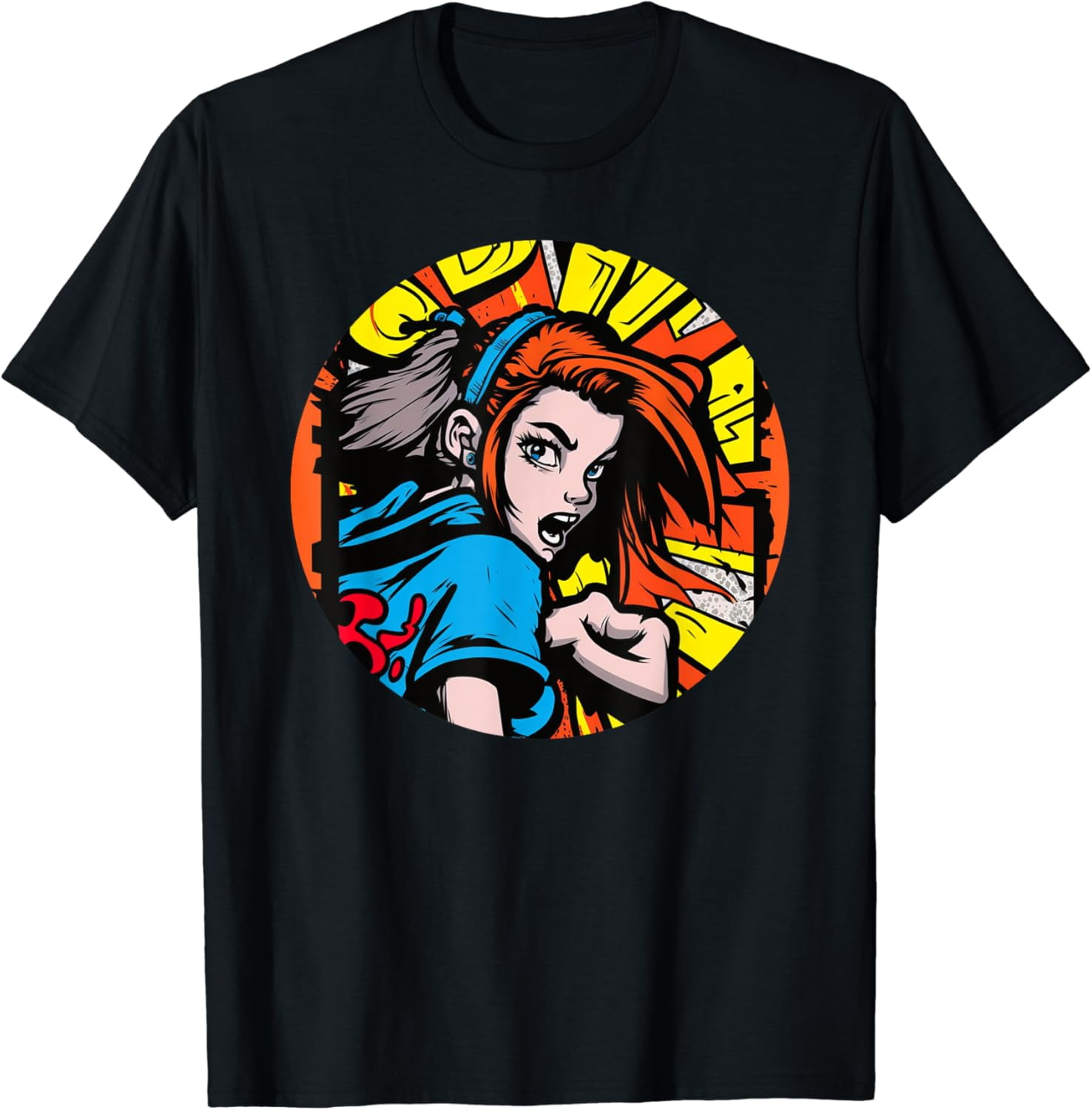JOY Graffiti Art Graffiti T-Shirt - Walmart.com