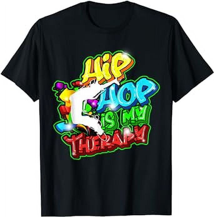 JOY Hiphop T-Shirt for Rapper Men Beatbox Rap Graffiti T-Shirt ...