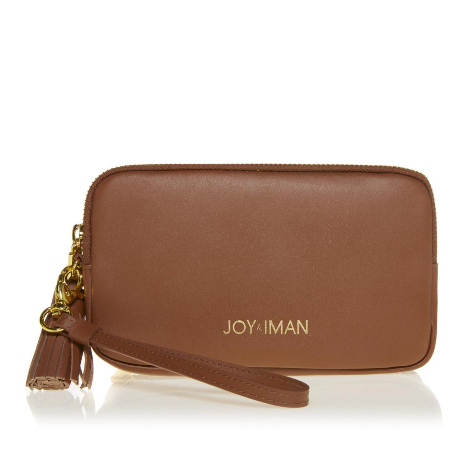 JOY & IMAN Tassel Chic Leather Wallet with RFID - Walmart.com