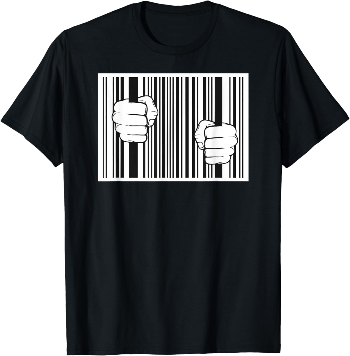 JOY Prisoner Of Consumerism - Barcode Prison T-Shirt - Walmart.com