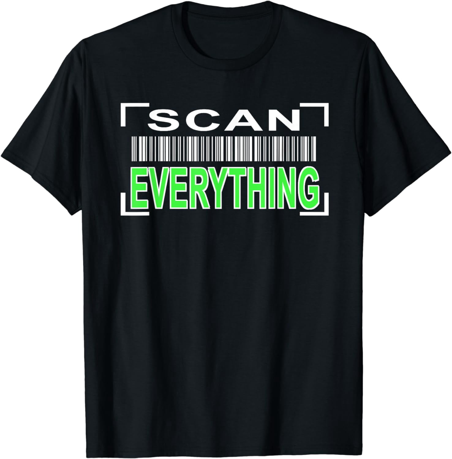 JOY Scan Everything Barcode Graphic Novelty T-Shirt - Walmart.com