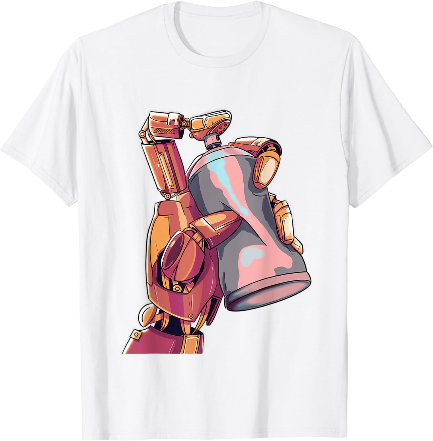 JOY Spray Paint Robot | Street Urban Art | Graffiti Artist T-Shirt ...