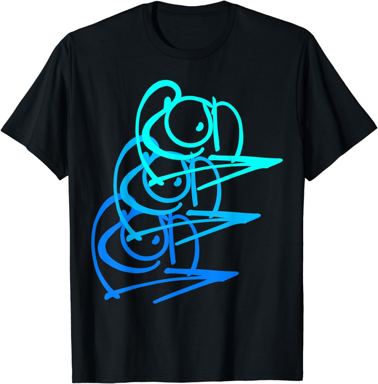 JOY Tattoo Artist Ron Rich Before Crayons Graffiti T-Shirt - Walmart.com