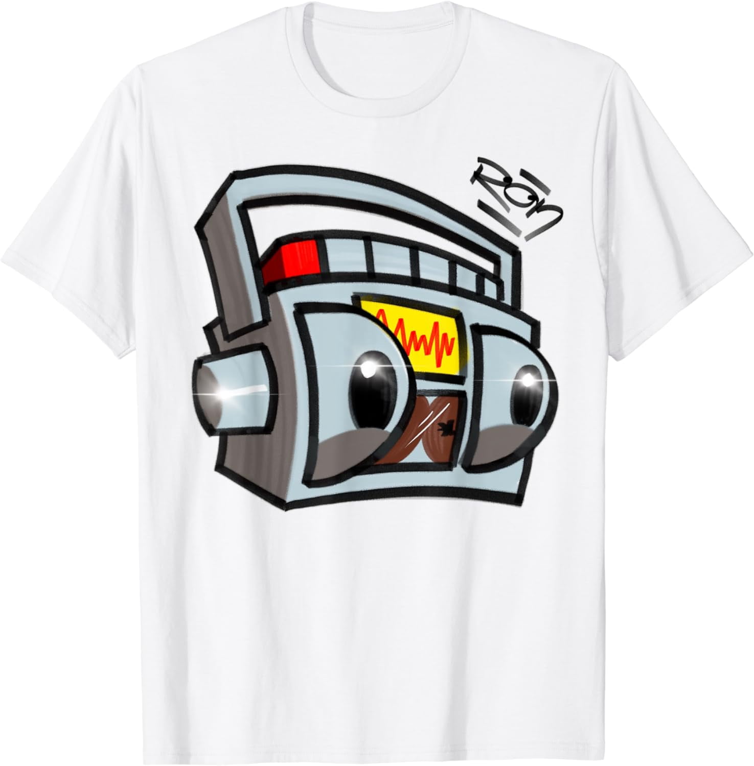 JOY Tattoo Artist Ron Rich Before Crayons Graffiti T-Shirt - Walmart.com