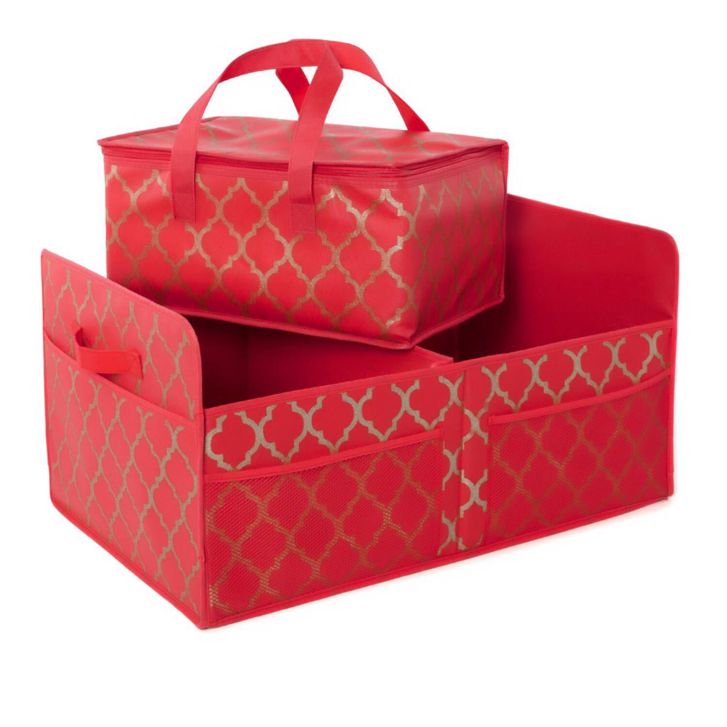 JOY Ultimate Closet Trunk Organizer with Insulated Tote - Chrome ...