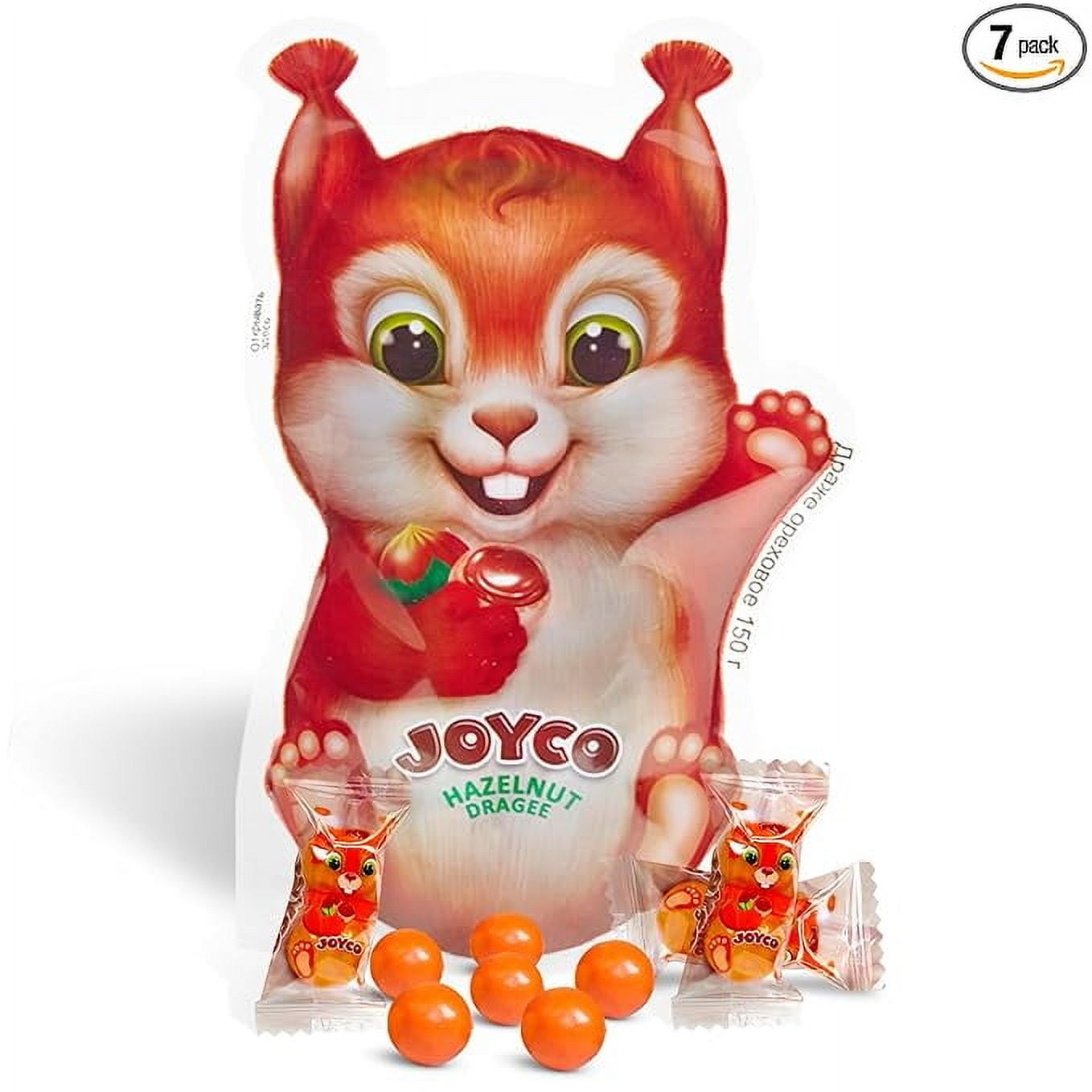 JOYCO Premium Chocolate Covered Hazelnut Dragees - 150g, 72 Pieces/Pack - Chocolate Snack Pack ...