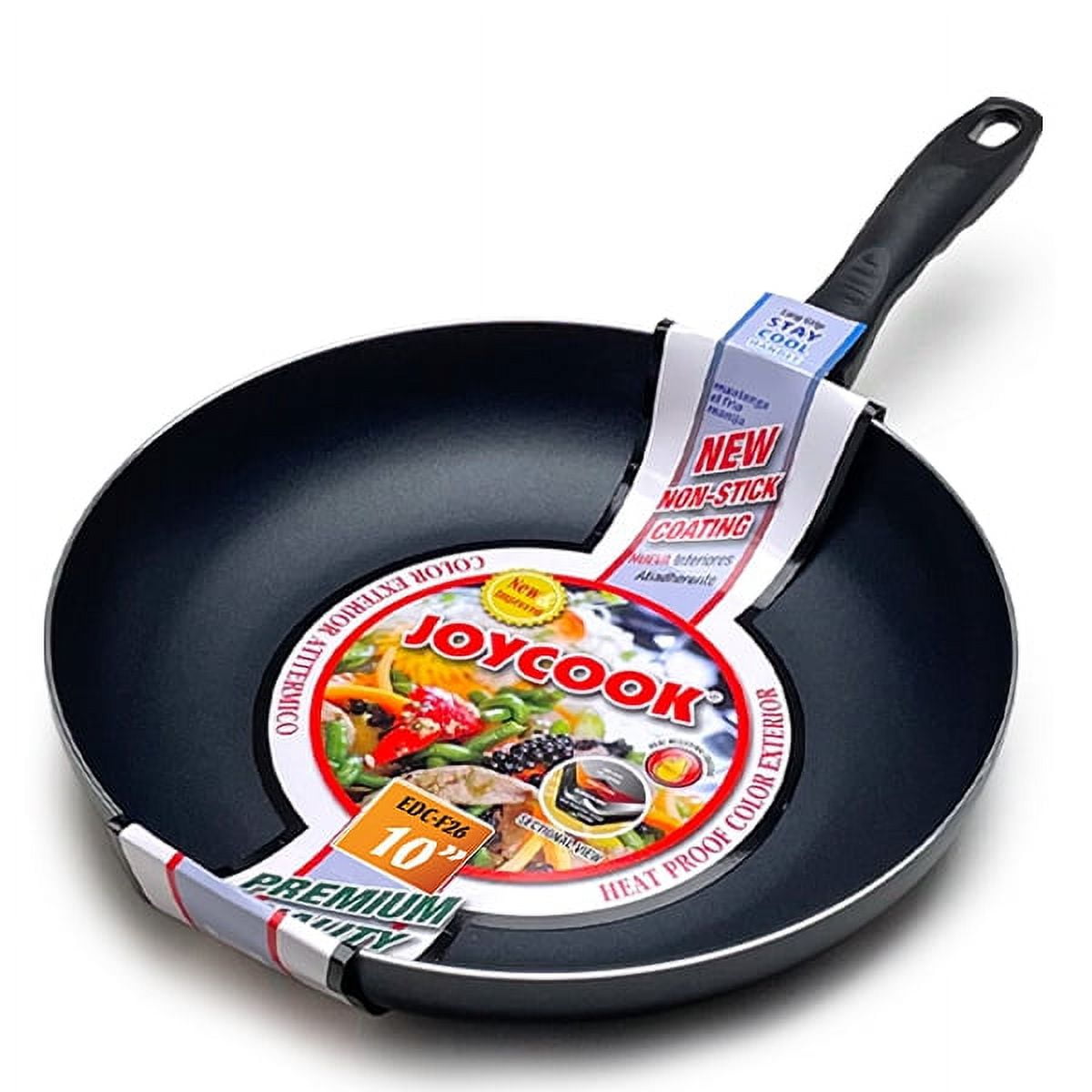 JOYCOOK Fry Pan Aluminum 10 inch (26cm) Non-Stick Coating - Walmart.com