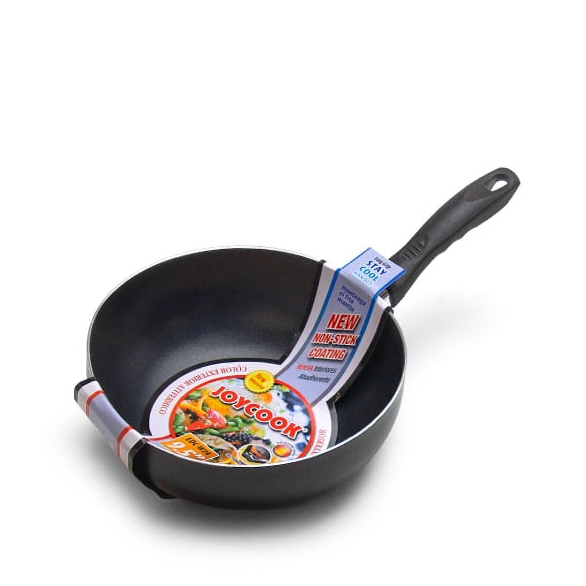 JOYCOOK Wok 9.5 inch (24cm) Aluminum Non-Stick - Walmart.com
