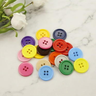 GIXUSIL 1200 Pcs Assorted Bulk Buttons Mixed Colors Size Buttons for ...