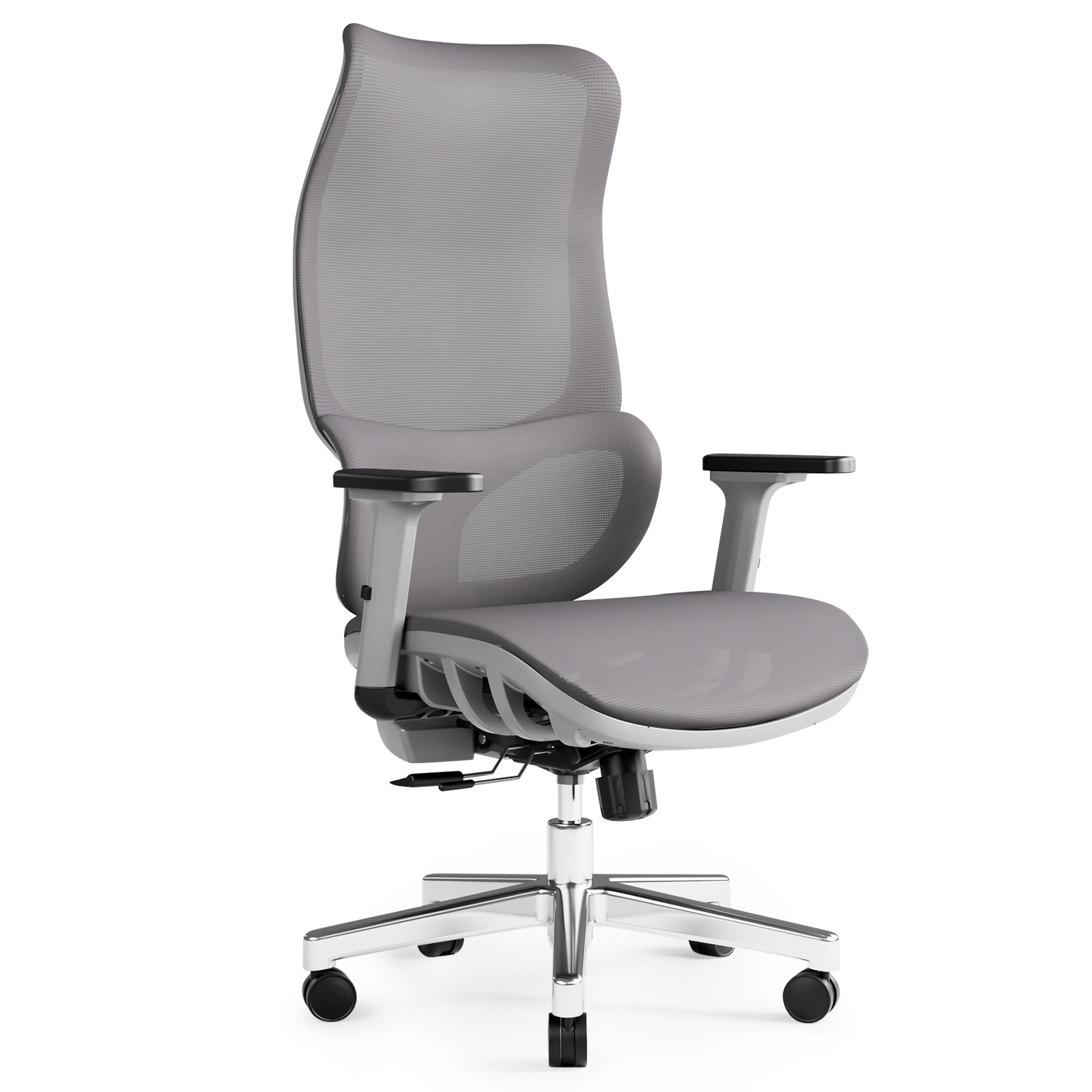 Contemporary Office Chair, Gray - Walmart.com