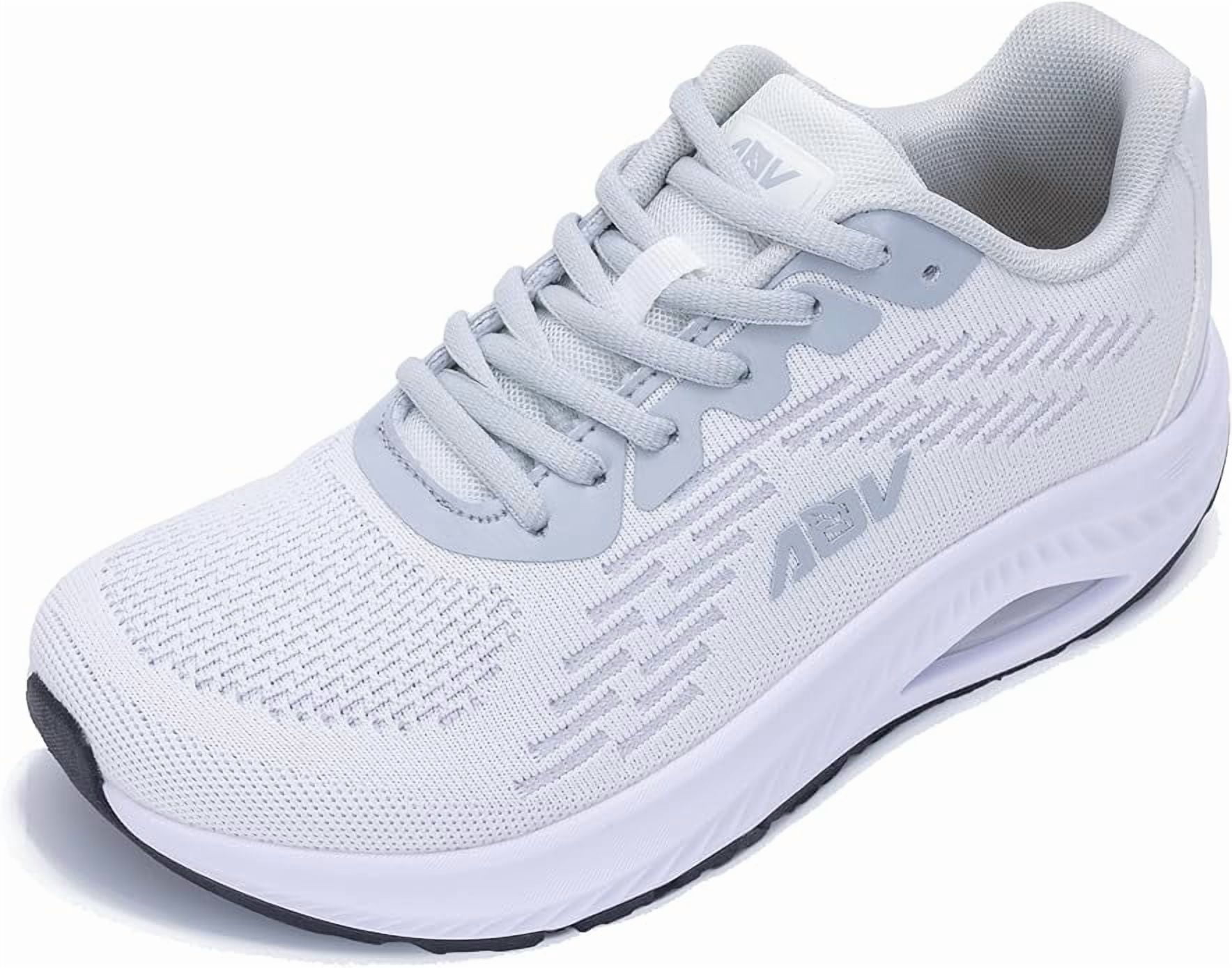 JOYFON Wide Toe Box Shoes for Women Arch Support Walking Tennis ...